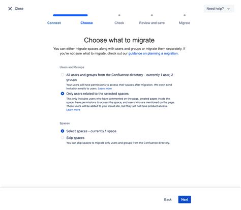 Cloud Migration Assistant For Confluence Confluence Data Center And Server Atlassian
