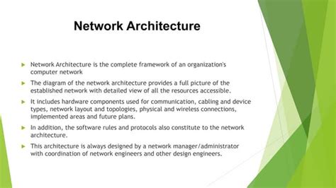 Computer Network Architecturepptx Computer Networking Computing