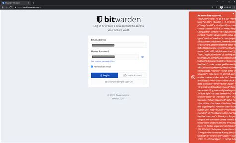 i can t log in from the chrome browser r bitwarden