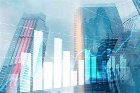 3d 그래프 및 선 홍콩 흐린 배경 비즈니스 프로젝트의 경우 거래자에 대한 스톡 사진 및 기타 이미지 거래자 경제 고층 건물 Istock