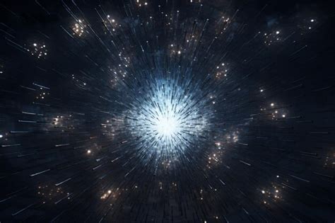 Premium Ai Image Abstract Fireworks Display Creating A Dazzling Spe
