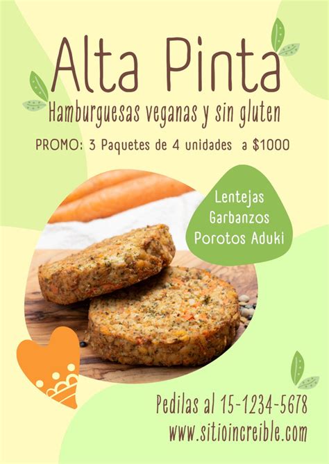 Plantillas De Volantes De Comida Gratis Para Editar Canva