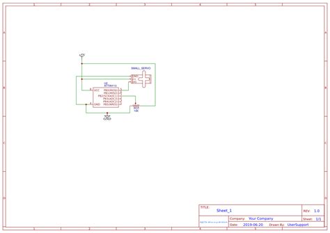 Servo Attiny Platform For Creating And Sharing Projects OSHWLab