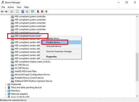 How To Disable Or Enable Touchscreen On Windows 10 Laptops