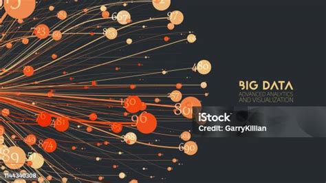 벡터 추상 다채로운 빅 데이터 정보 정렬 시각화 소셜 네트워크 복잡 한 데이터베이스의 재무 분석 시각적 정보 복잡성 설명 복잡 한 데이터 그래픽 0명에 대한 스톡 벡터 아트