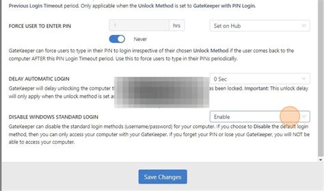 How To Disable The Windows Credential Provider Through The Gatekeeper