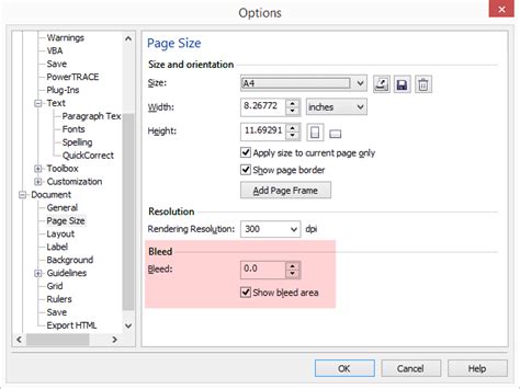 Export Png With Bleed Coreldraw