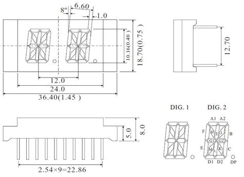 0 4 Inch 16 Segment Led Display With Rohs From Expert Manufacturer China 16 Segment Led