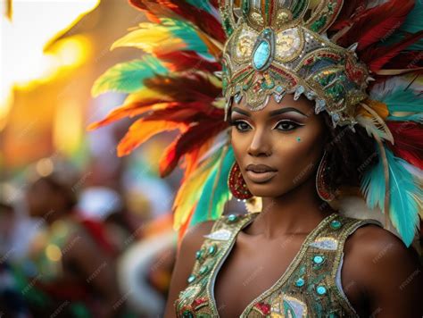 Linda Gostosa De 21 Anos Em Fantasia Elaborada Na Banda De Carnaval Do