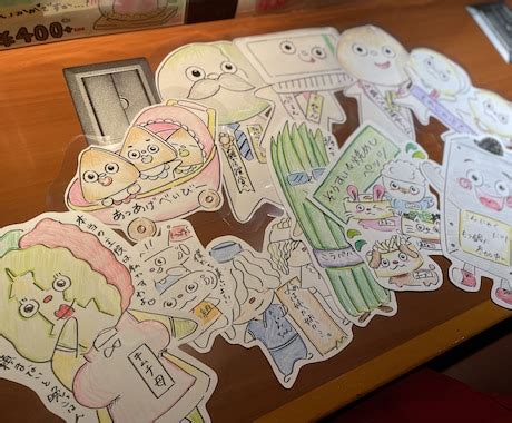 居酒屋やカフェのポップなど可愛いイラストを描きます 新メニューのお知らせポップ店内を明るくするイラストポップ メニューPOPデザイン