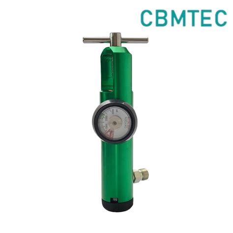 Mini Terminal Click Type Oxygen Cylinder Regulator With Brass Connection Regulator With Mini