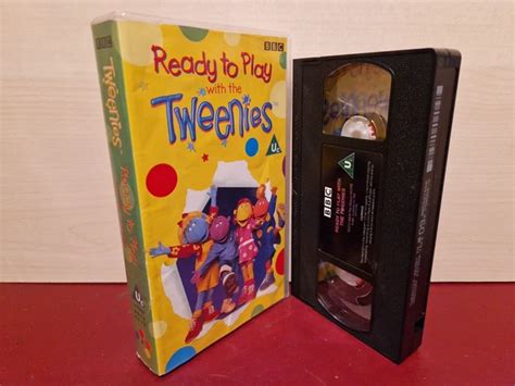 Ready To Play With The Tweenies Bbc Pal Vhs Video Tape A110 675