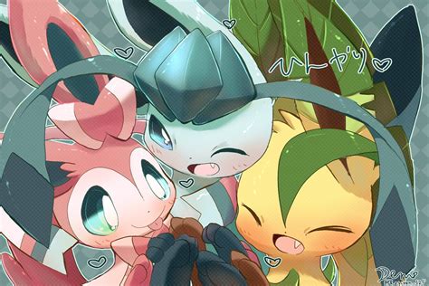 Sylveon And Glaceon And Leafeon Leafeon And Glaceon Are The Latest Additions To The Game With