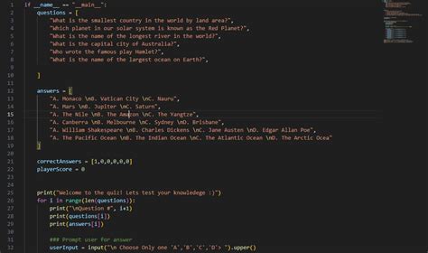Mohammad Maaz Imtiaz Rana On Linkedin Python Programming Quiz