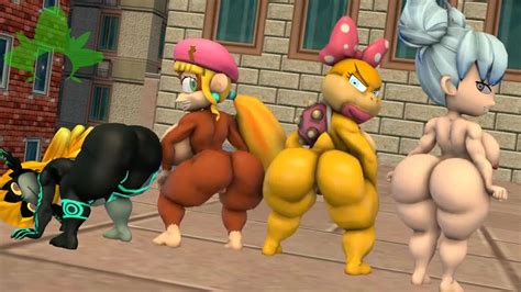 Donkey Kong Series Dixie Kong Girls D Lewd Ninja