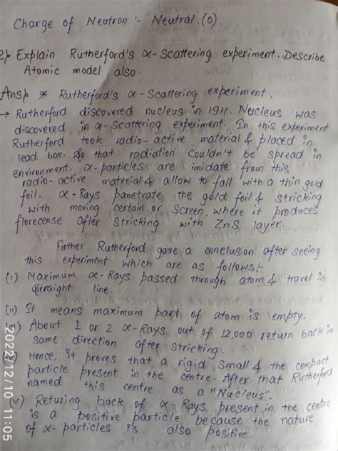 Solution Atomic Structure An Introduction Of Atomic Model And Nucleus