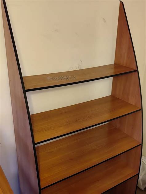 Секция Етажерка за Офис Дома Дървена Секция етажерка Мебели за дома и офиса Пловдив Д