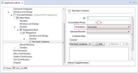 Le Tutoriel Eclipse Rcp 4 Pour Débutant Application E4 Workbench