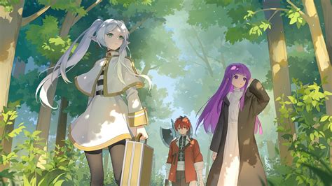 Frieren Beyond Journey S End Wallpaper K K Anime Series