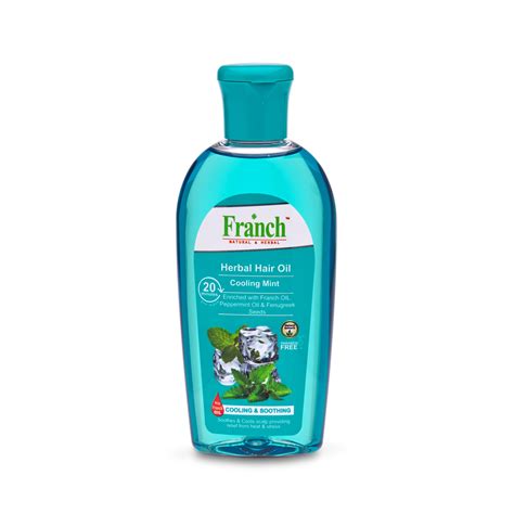 Cooling Effect Herbal Hair Oil Franchworld