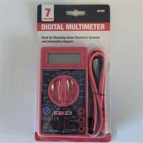7 Function Digital Multimeter Hardwareandtools Online Store