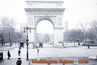 Washington Square Arch 1900