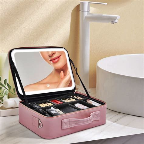 9 Superior Cosmetic Case With Lighted Mirror For 2023 Citizenside