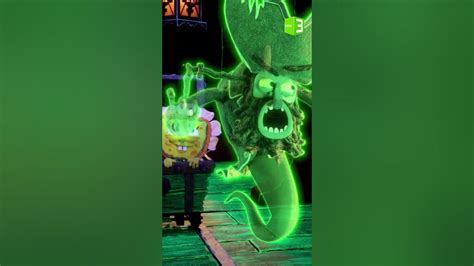 سبونج بوب وبسيط داخل بيت الرعب Youtube