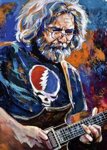 Jerry Garcia Painting At Explore Collection Of