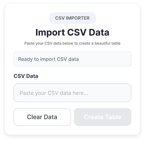 Csv Importer Figma