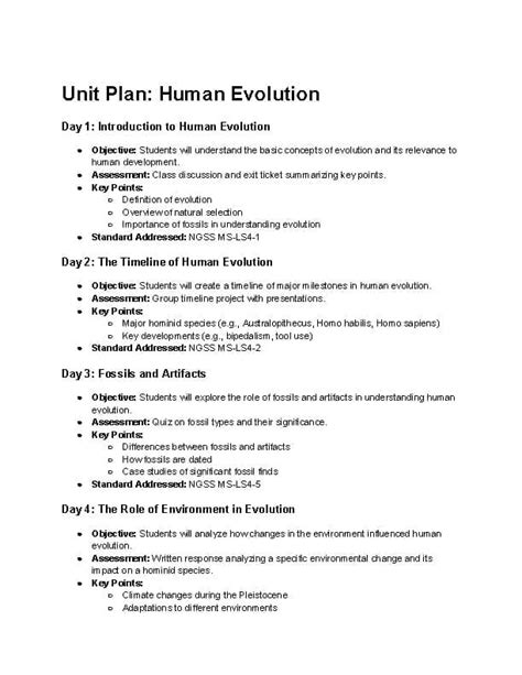 Human Evolution Unit By Stefanie Mancini Tpt