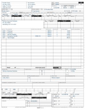 Ub 04 Forms Ub 04 Health Insurance Claim Forms 500 Pack Laserinkjet