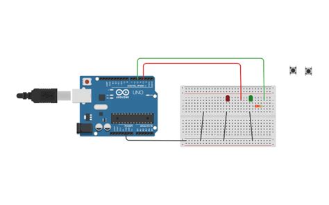Circuit Design Funzione Logica Arduino Tinkercad
