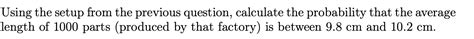 Solved Using The Setup From The Previous Question Calculate