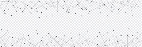 Abstract Network Technology Geometric Dots Vector Image