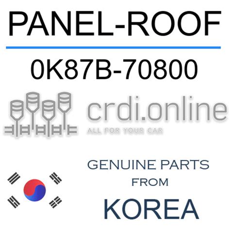 Panel Roof 0k87b 70800 0k87b70800 0k87b 70800 Crdionline