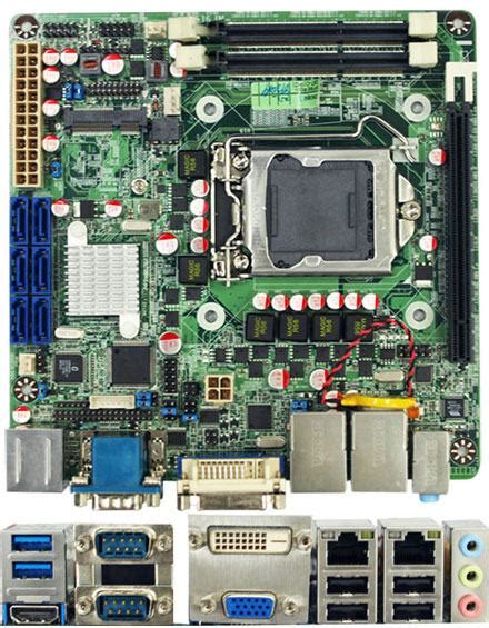 Jetway Nf9e Q77 Mini Itx Chipset Q77 Intel Socket 1155 Matična Ploča