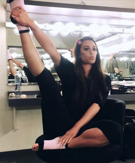 Lea Michele Is Flexible Of The Day Drunkenstepfather Com