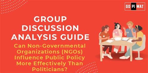 Gd Analysis Guide Can Non Governmental Organizations Ngos Influence Public Policy More
