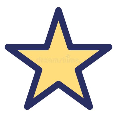 Favorite Sign Isolated Vector With Outline Icon Which Can Easily Modify