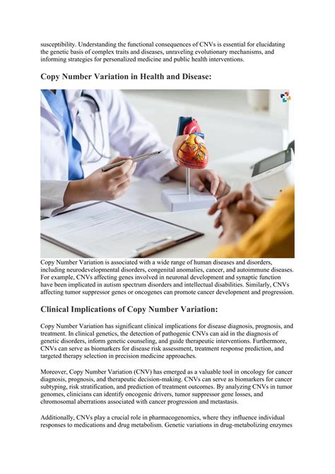 Detail Understanding Of Copy Number Variation Cnv The Lifesciences