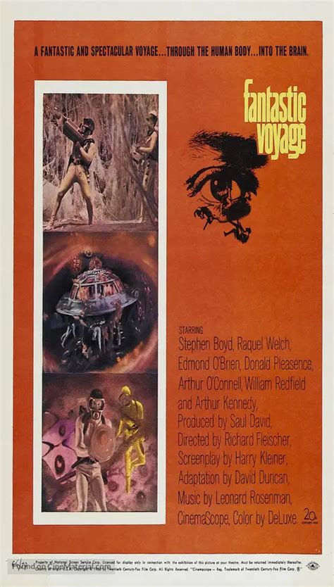 Fantastic Voyage 1966 Movie Poster