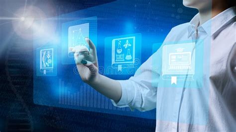 Close Up Of Female Student Hands Using Digital Screen For Learning