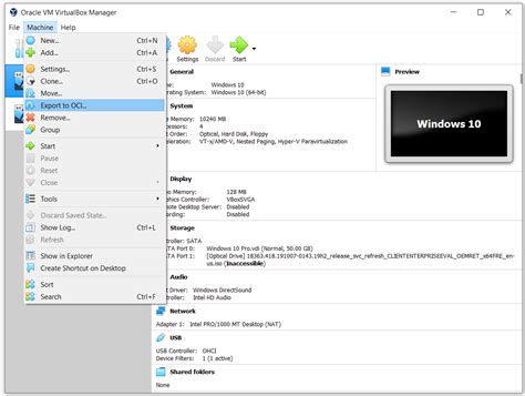 Export Virtual Machine To OVA File In Oracle VM VirtualBox Appuals