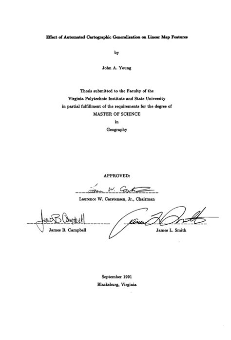 Pdf Effect Of Automated Cartographic Generalization On Linear Map Features