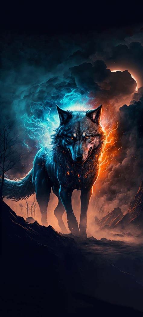 Wolf Iphone Wallpapers 4k Hd Wolf Iphone Backgrounds On Wallpaperbat