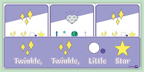 Twinkl Symbols Twinkle Twinkle Little Star Poster Twinkl