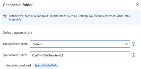 Get Special Folder Actionpower Automate Desktop Kaizenpersonal Computer Work
