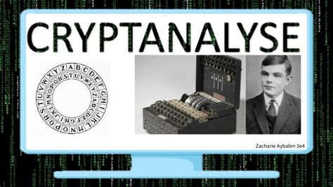 Cryptanalyse Genially