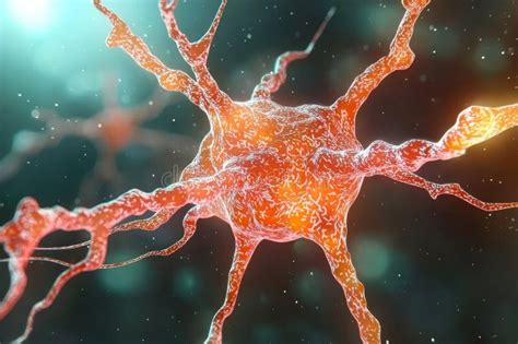 The Concept Of Artificial Intelligence Based On The Nerve Cells Of The Human Brain Is Visually